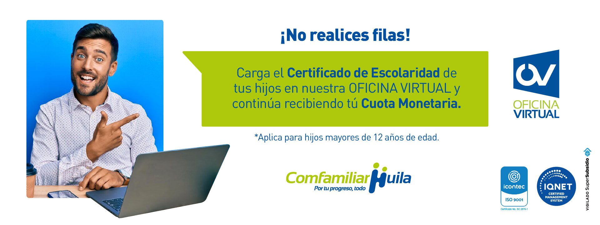 Comfamiliar Huila – Inicio